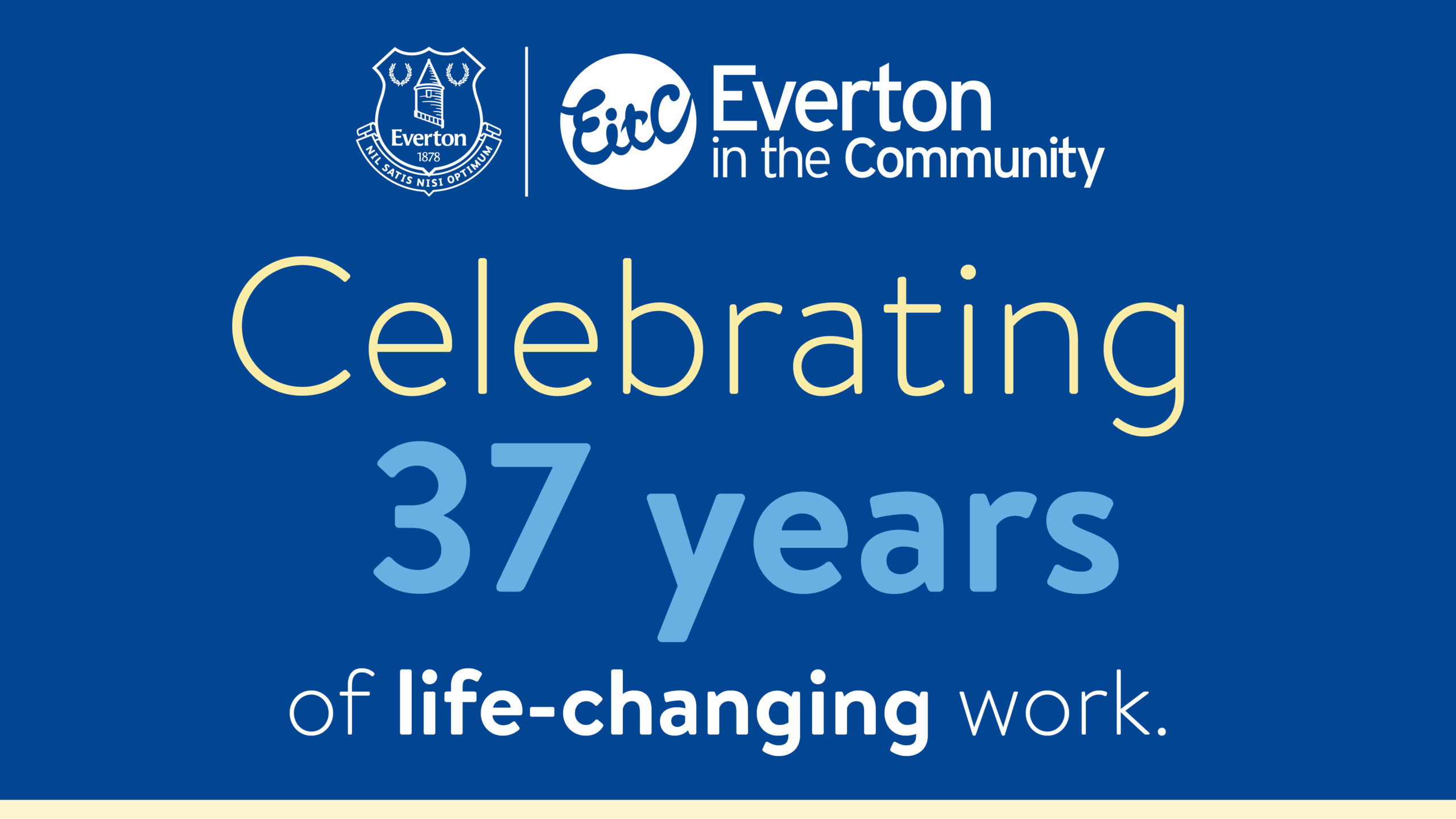 Matchday Celebrates Everton in the Community’s 37th Birthday ...