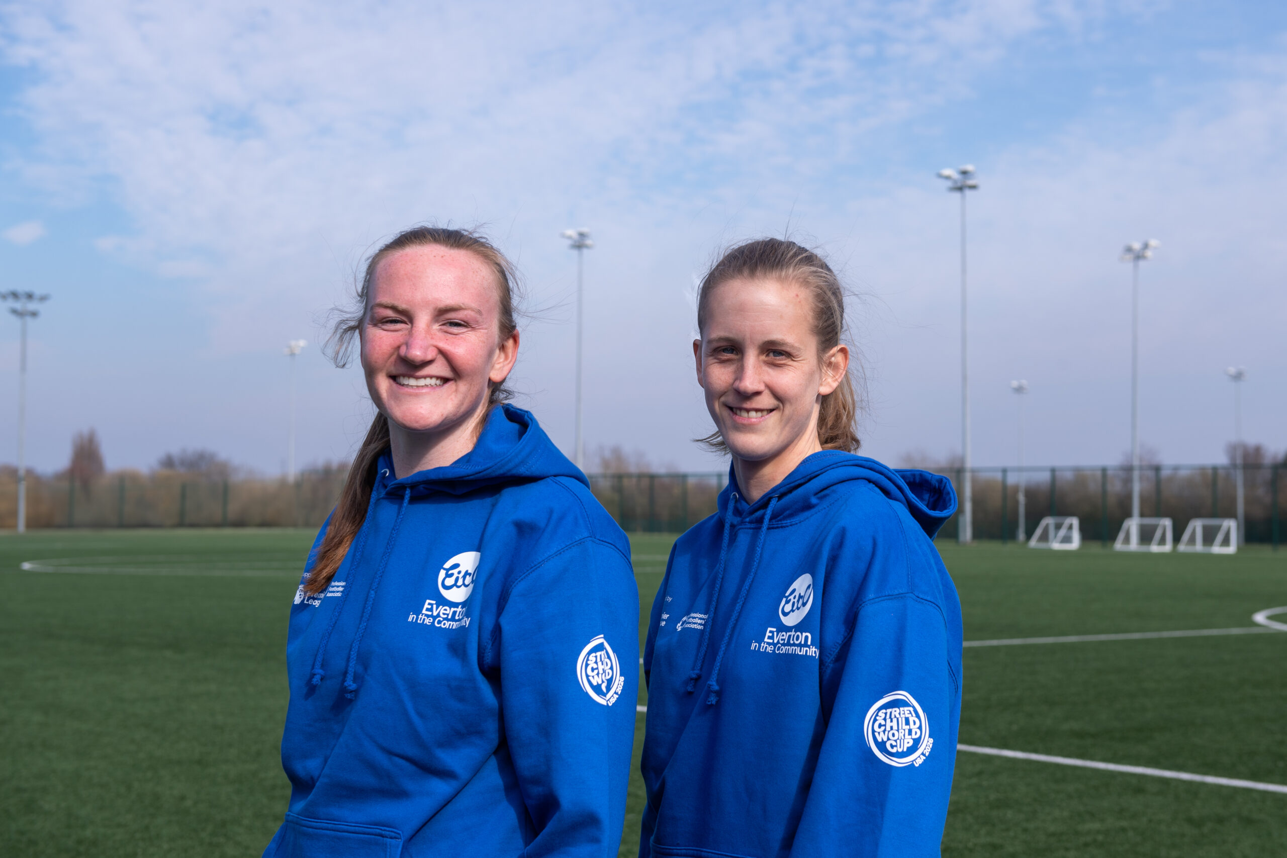 Everton Pair Become Ambassadors For EitC’s 2026 Street Child World Cup ...