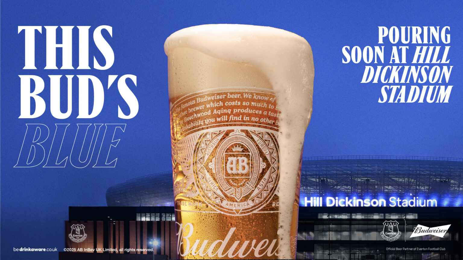 BUDWEISER PARTNERS WITH EVERTON FOOTBALL CLUB TO BECOME FOUNDING ...